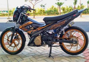Modifikasi Satria FU Simple 100% Keren - Custom Feast