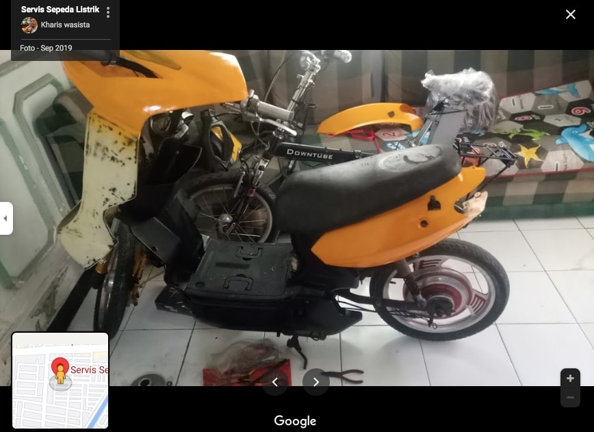 Service Sepeda Listrik Surabaya - Custom Feast